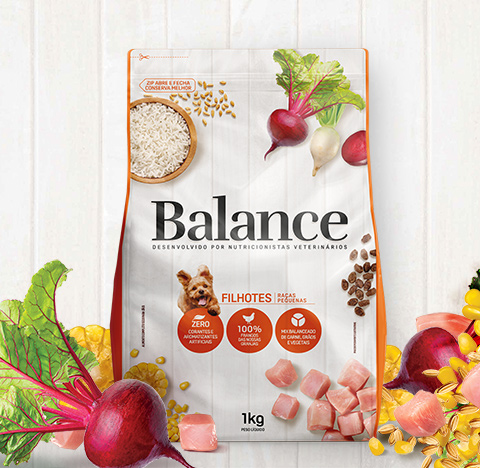 Balance - A ração desenvolvida por nutricionistas veterinários