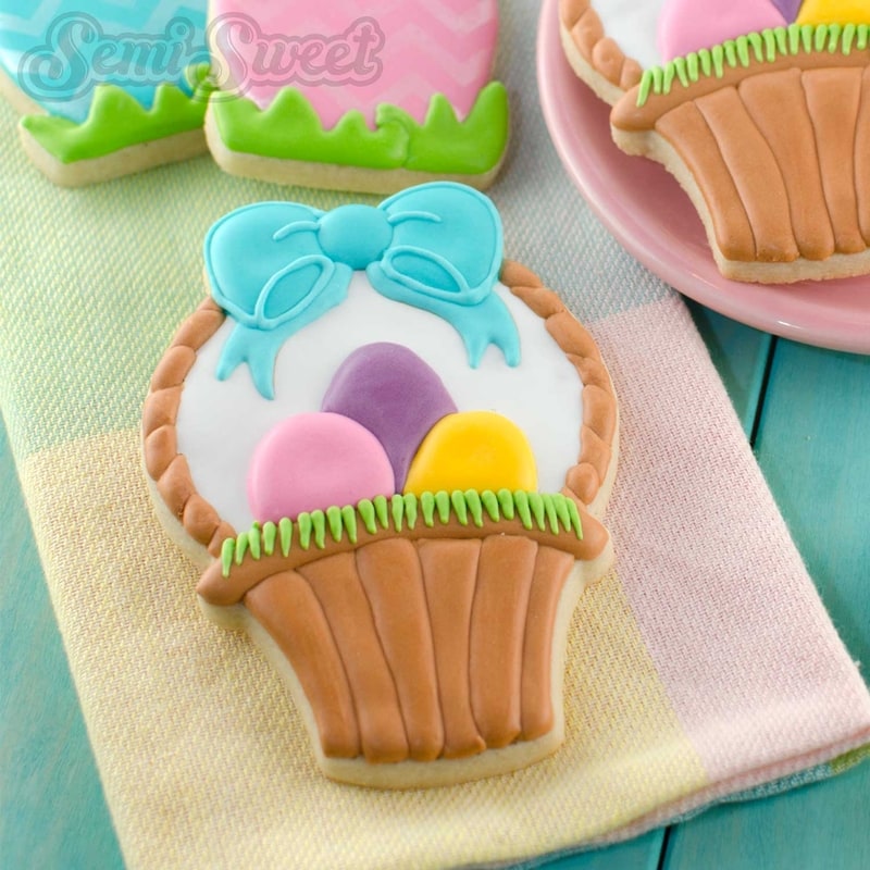 How to Make a Sitting Easter Bunny Cookie Set
