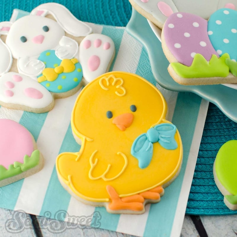 How to Make Chick in Egg Cookies