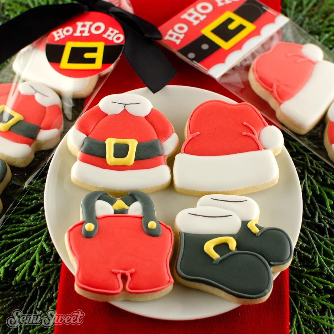 How to Make Santa Beard Plaque Cookies