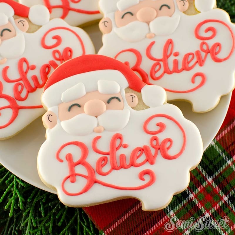 How to Make Santa Claus Cookies