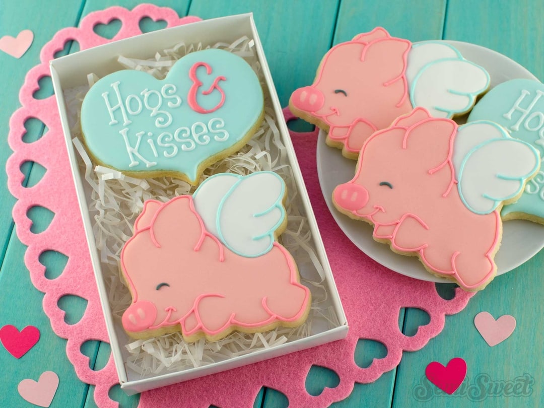 How to Make Flying Pig Cookies