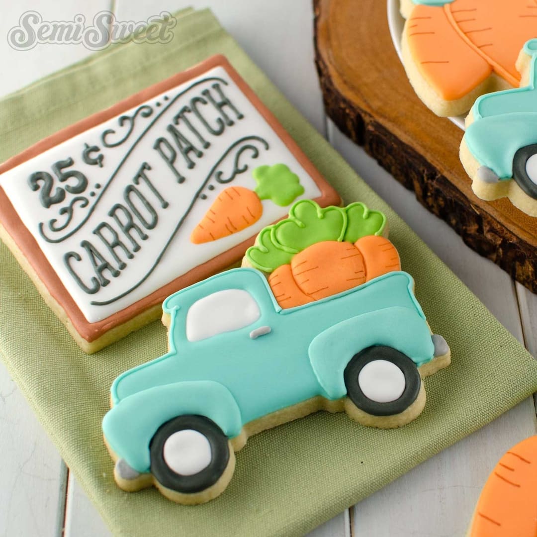 Father's Day Cookies- Vintage Gas Pumps Tutorial