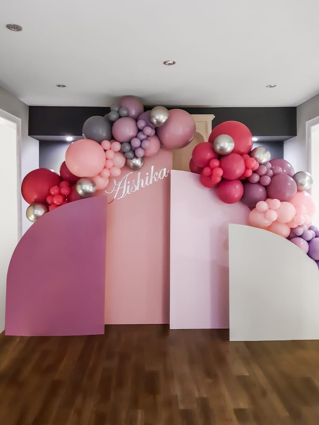 5 Piece Semi Arch Backdrop - Circle Backdrop