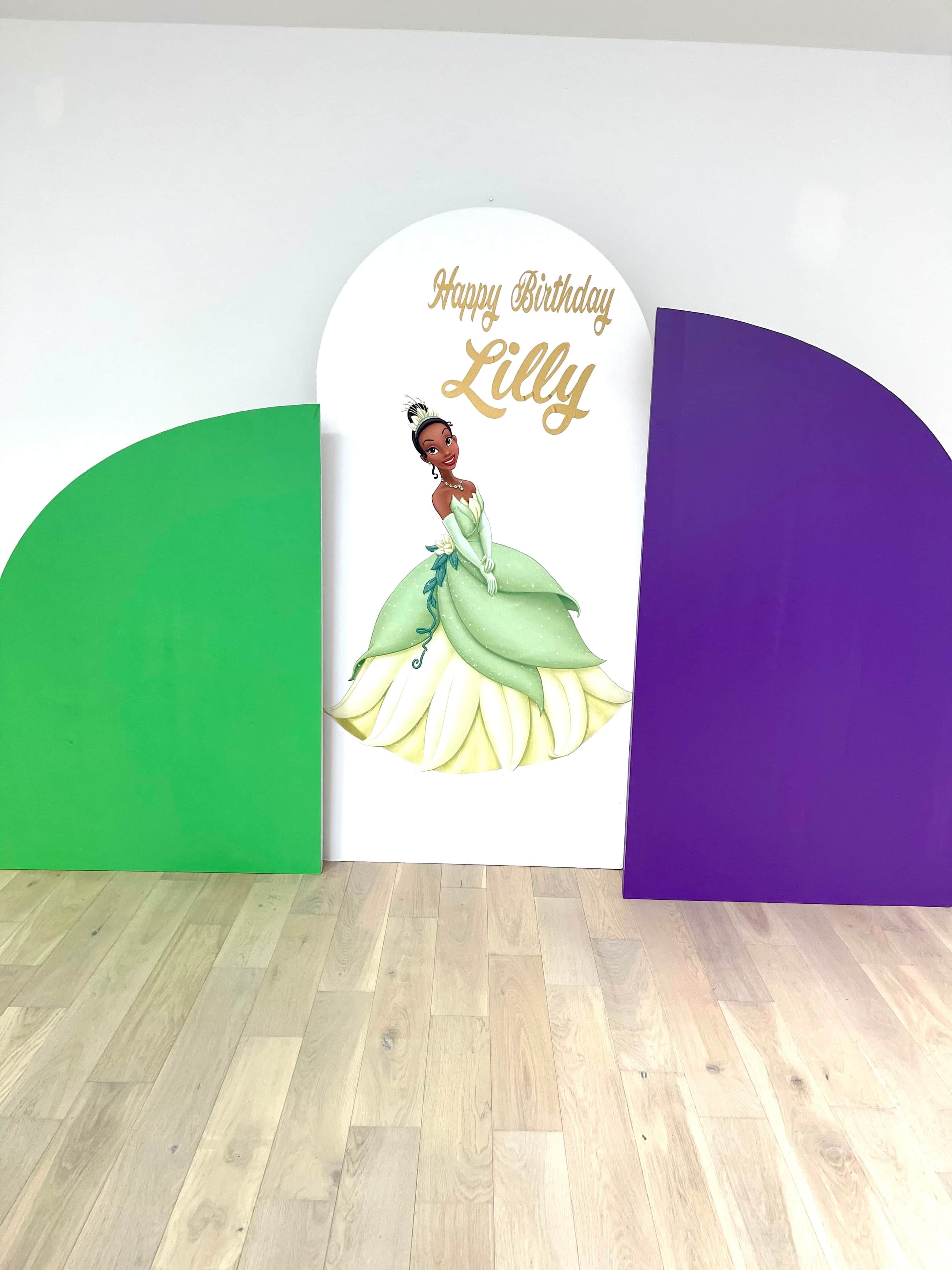 3 piece Semi Arch Backdrop