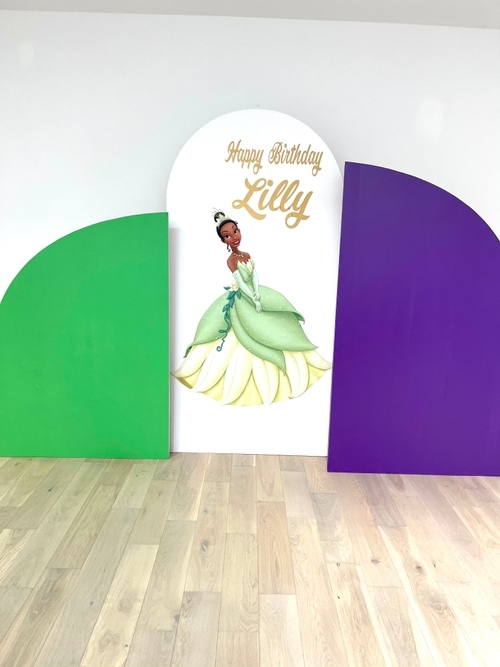 3 piece Semi Arch Backdrop