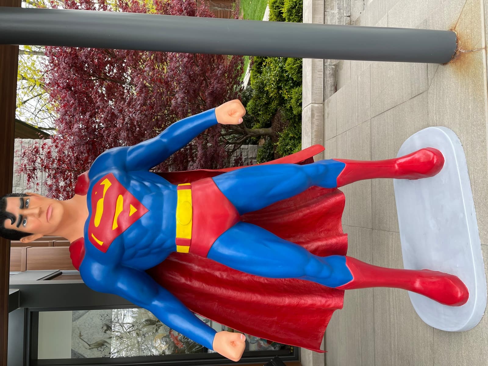 Superman Life size statue