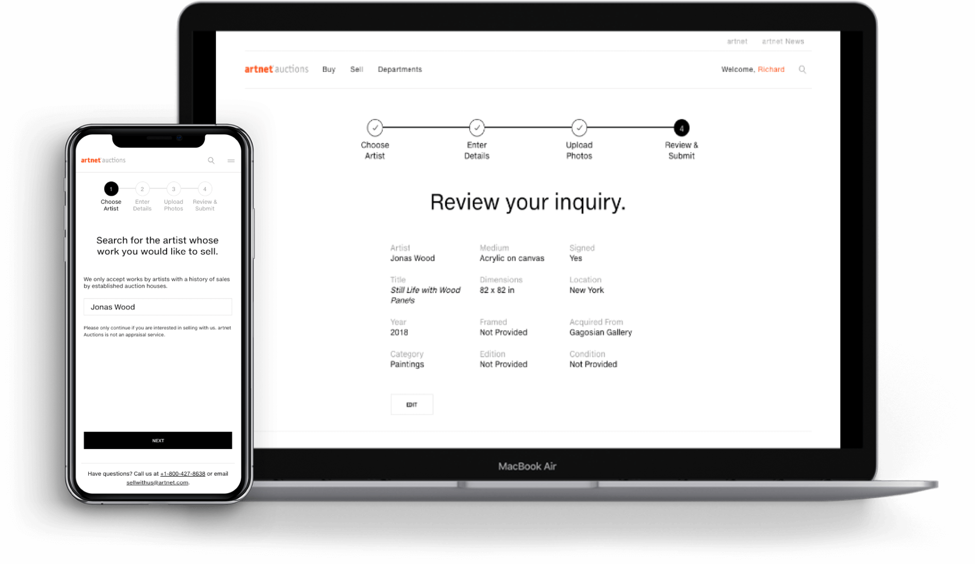Select Work | Sell Your Artwork with artnet Auctions