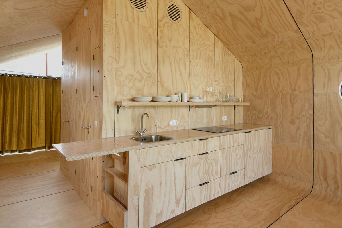 Wikkel House | 215 sf | 1 Bedroom, 1 Bathroom, Kitchen