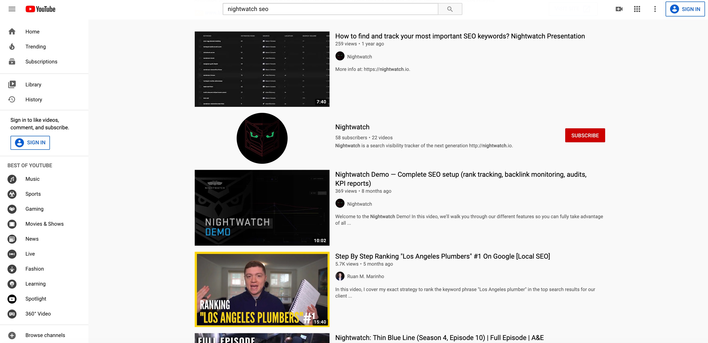 YouTube Rank Tracker - Improve and Track Your Video SEO