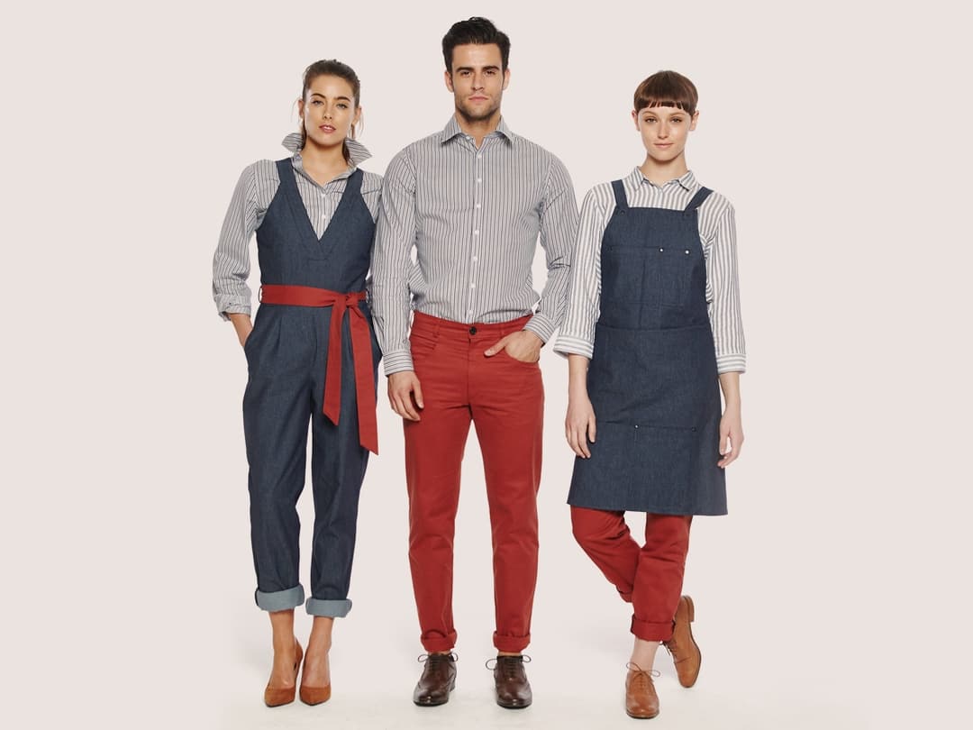 High-End Restaurant Uniforms | Restaurant Uniform Design | Studio 104