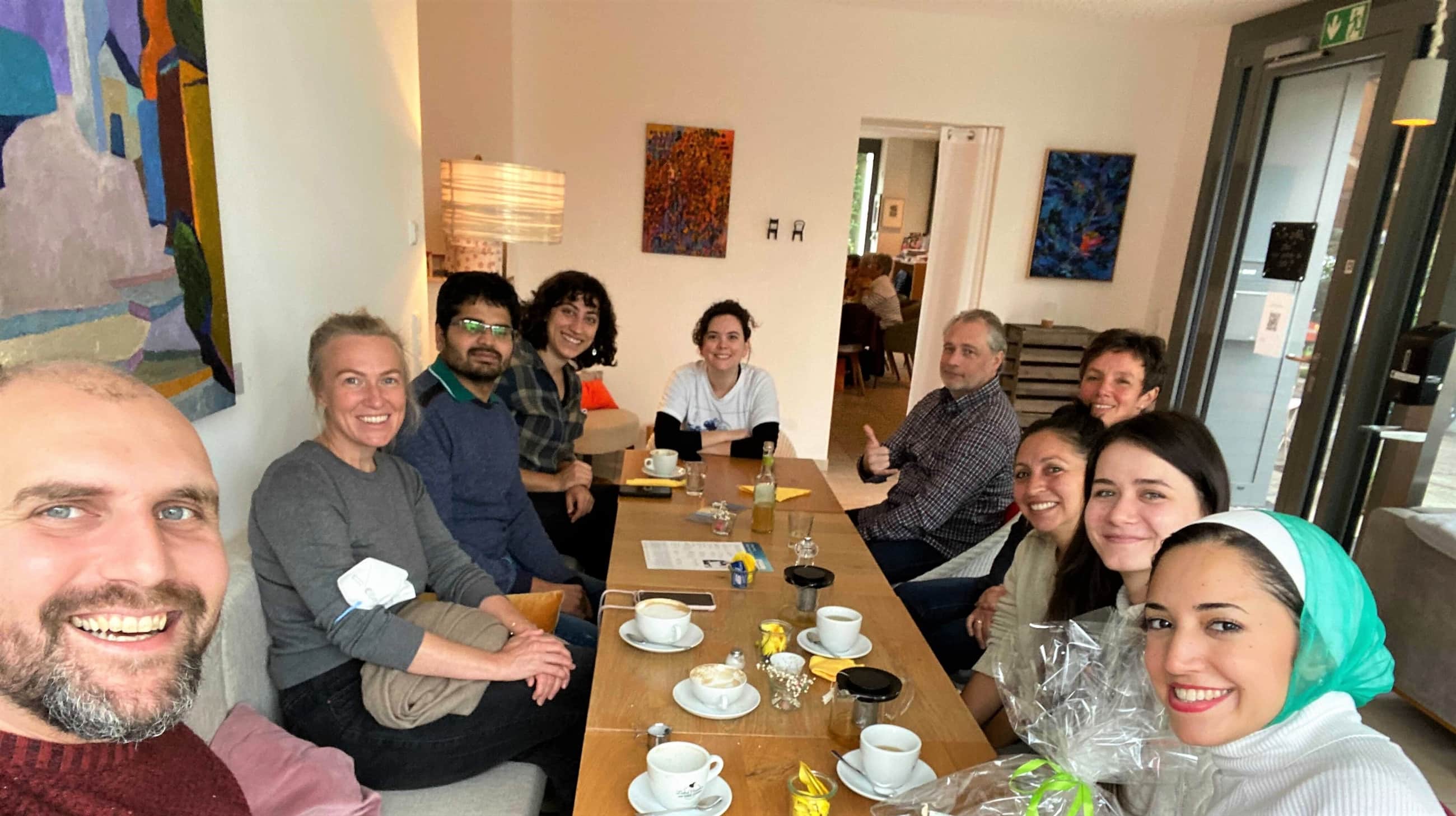 SEE Team Met for a Breakfast and Discussing Exciting Plans