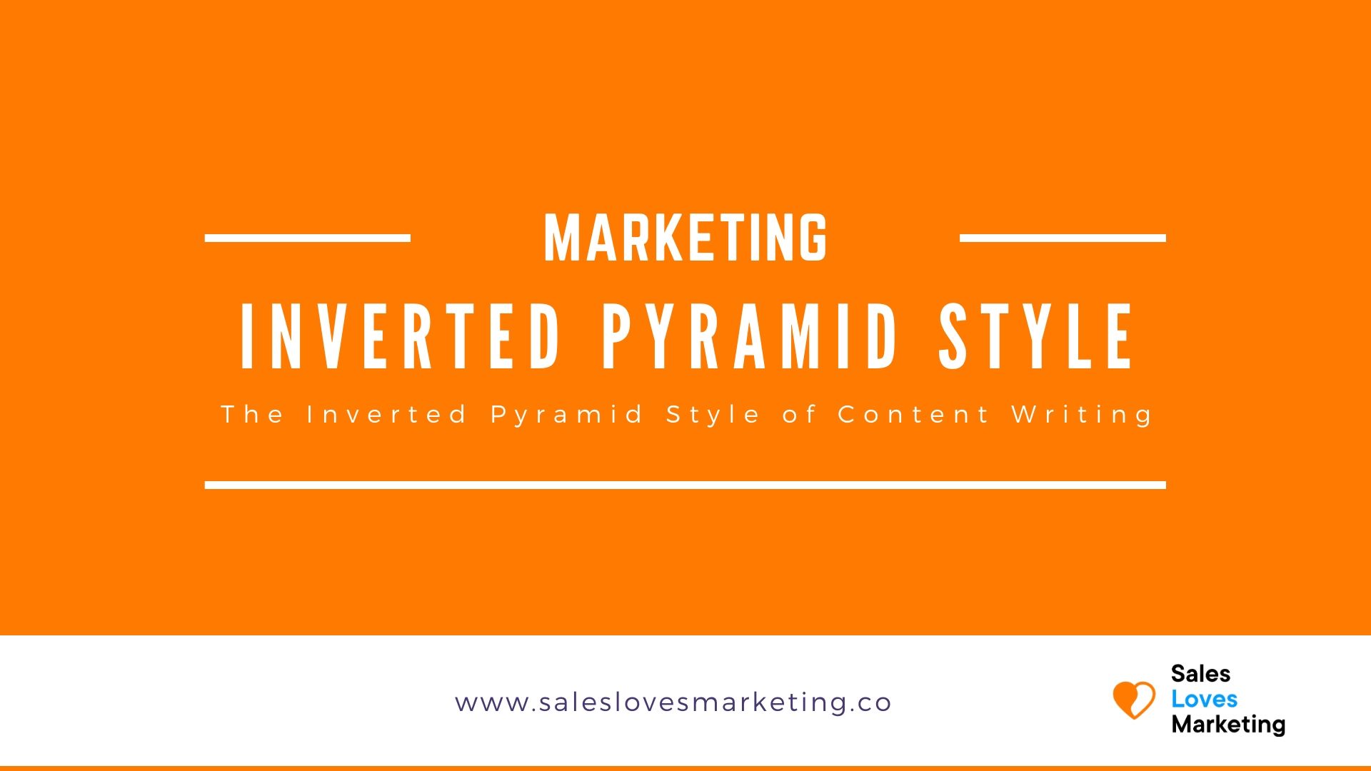 The Inverted Pyramid Style of Content Writing – A Simple and Effective ...