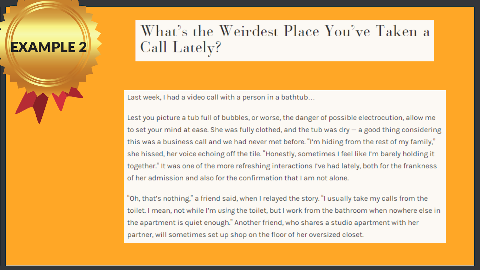 4 Examples of the Inverted Pyramid Style of Writing