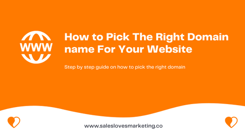 How to Pick The Right Domain name For Your Website | Step by Step Guide ...