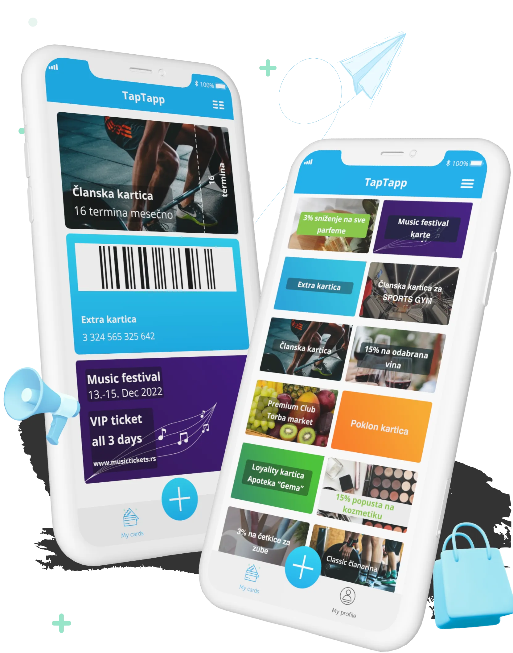 Mobile application for all cards, loyalty, membership, tickets | TapTapp
