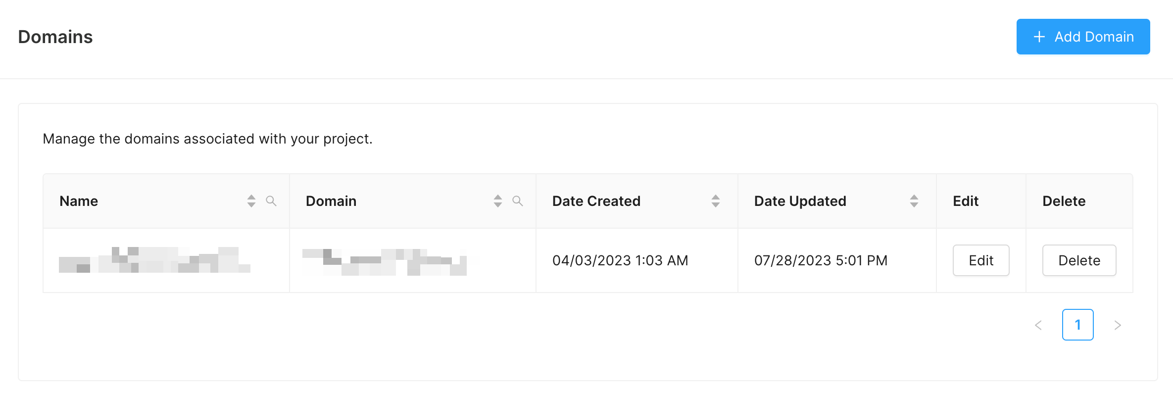 Managing Project Domains | Concord Managing Project Domains | Concord