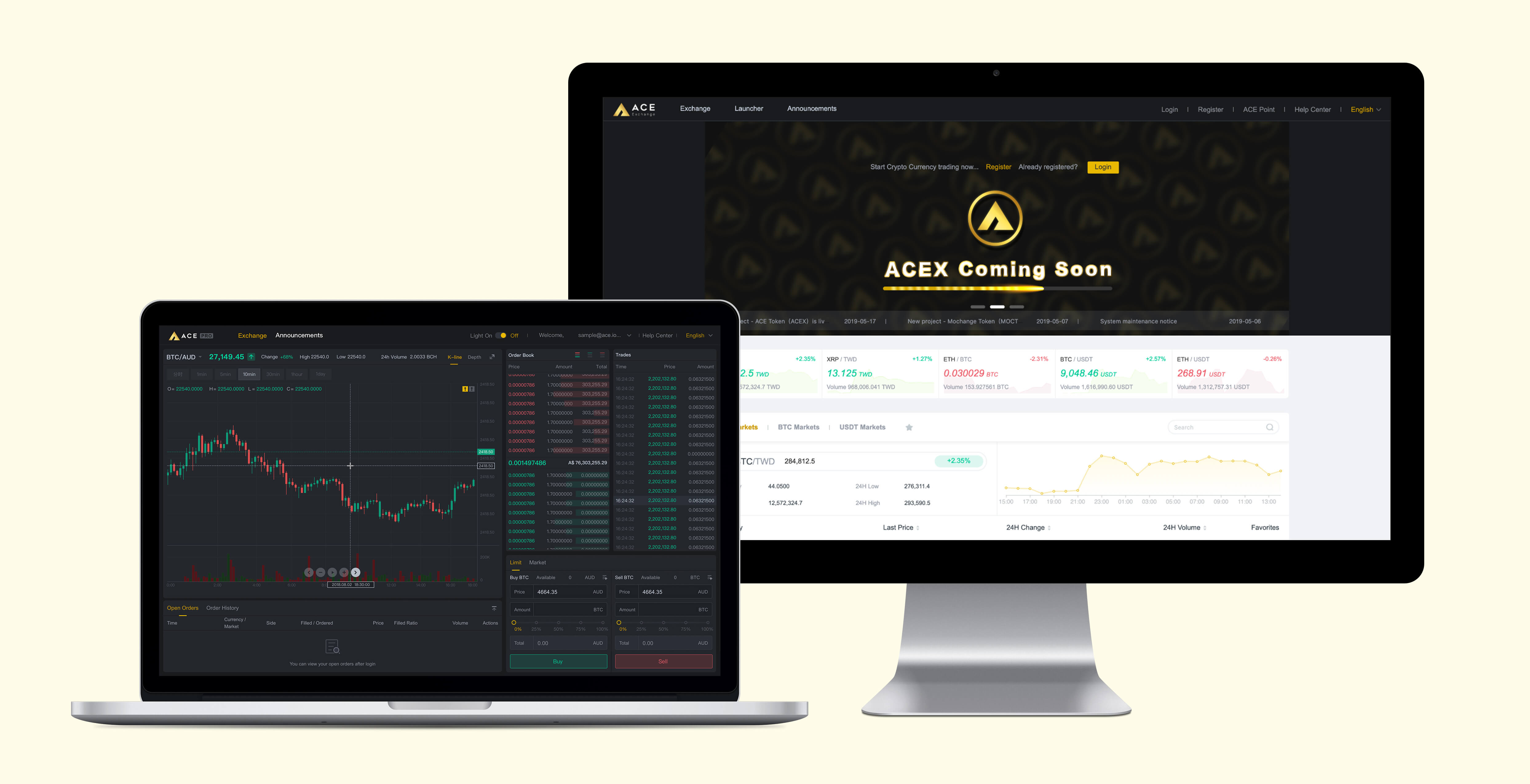 ACE Exchange Visual Design