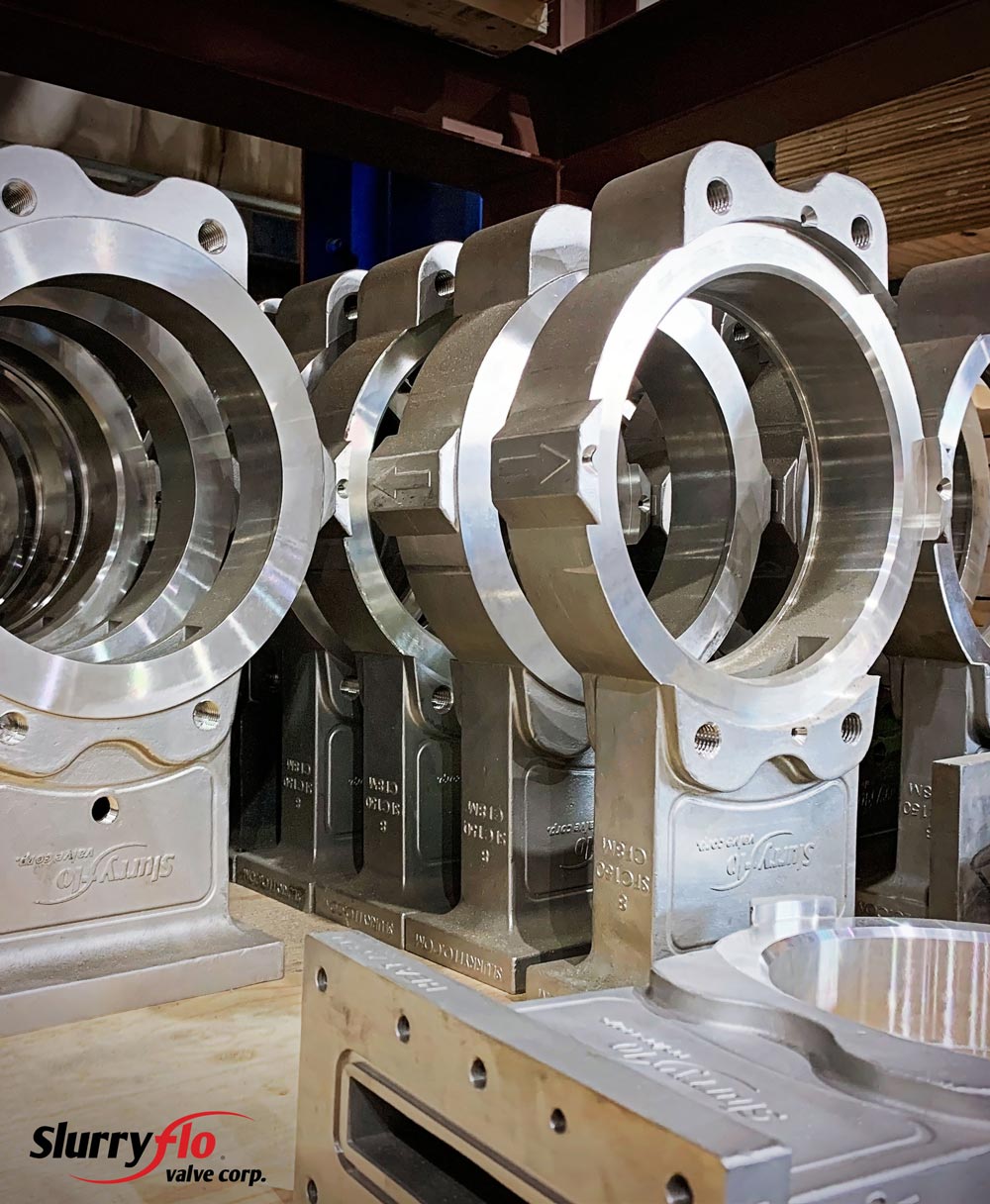 Cast Valve Inventory | SlurryFlo Control Valves