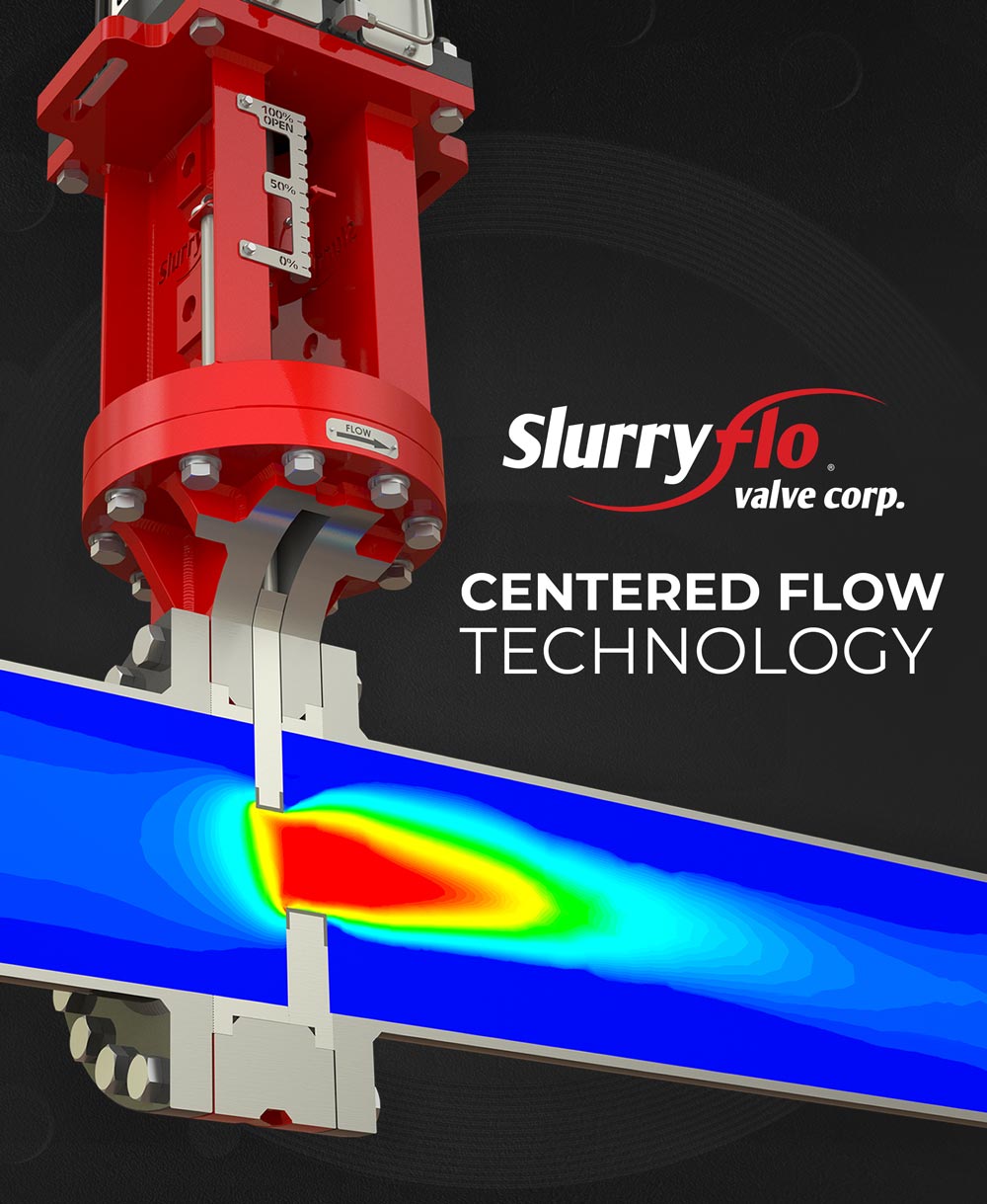Centered Flow Technology | SlurryFlo Control Valves