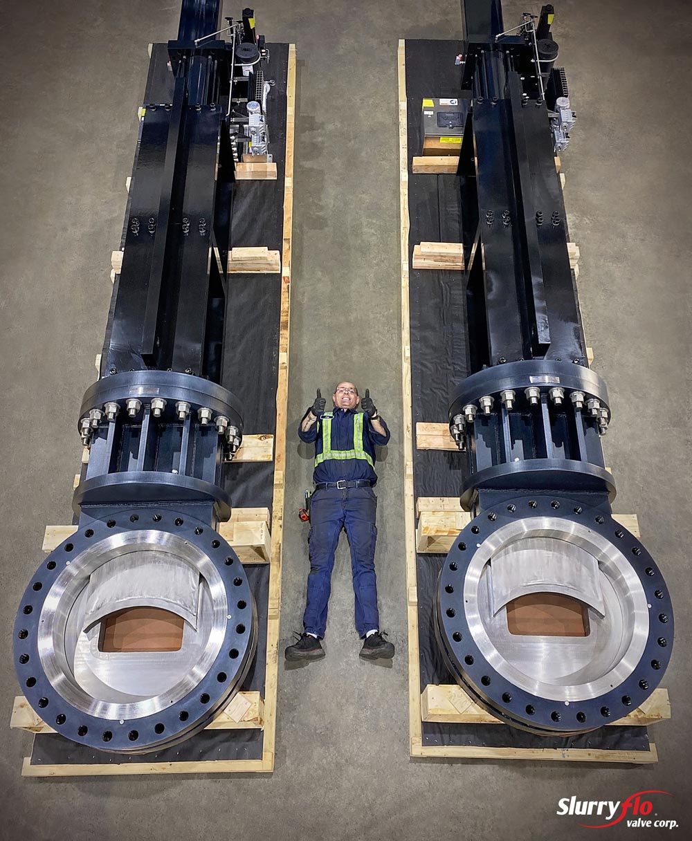 Meet the Towering Twins | SlurryFlo Control Valves