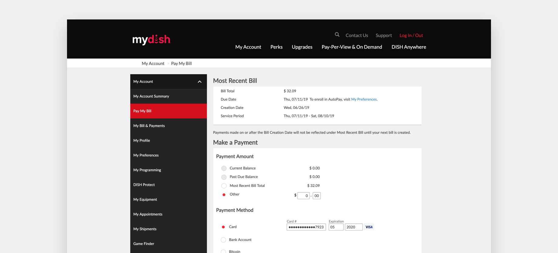 MyDish Redesign
