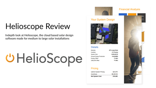 Helioscope review - Comprehensive modelling designed for large scale ...