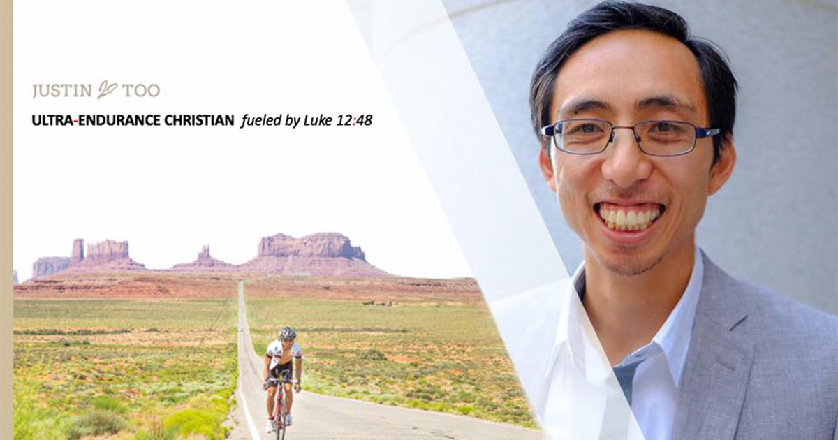 Justin Too - Ultra-Endurance Christian