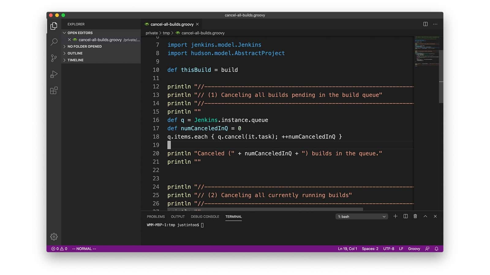 How-to: Cancel all Jenkins builds