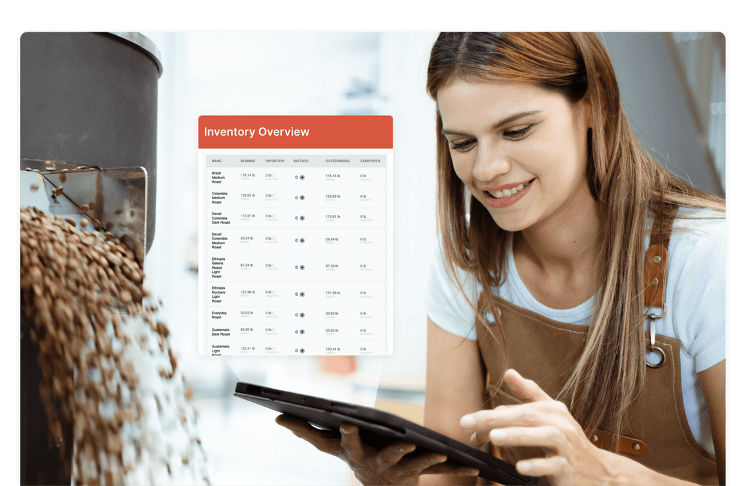 Coffee Roaster Inventory Software | RoasterTools