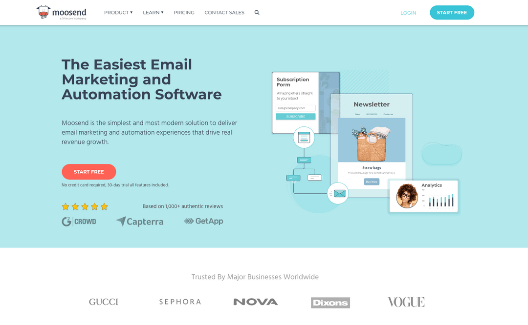 Moosend - The All-In-One Email Marketing Tool for Digital Evangelism