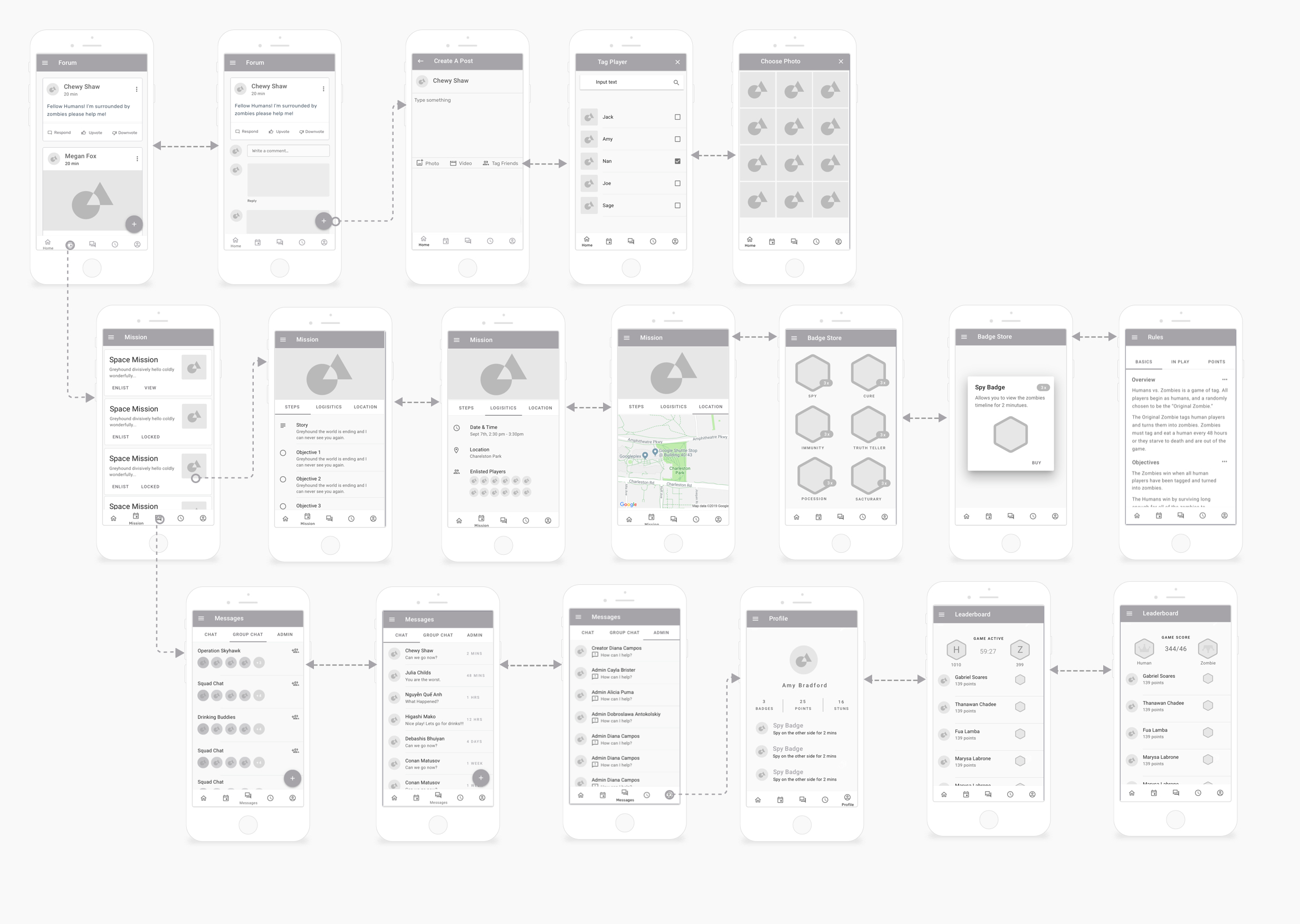 Playing Human vs. Zombies @ Google