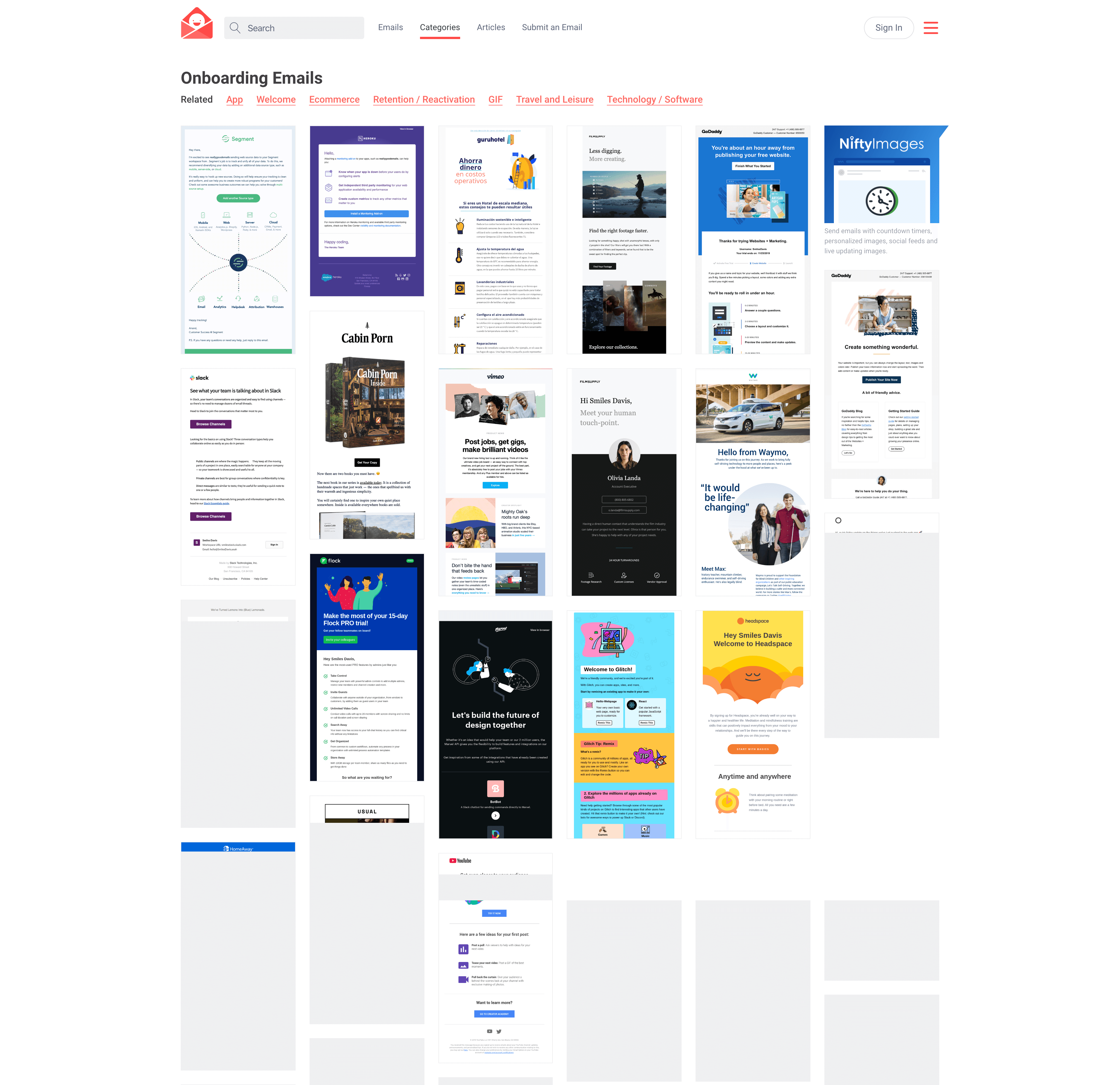 The best curated email library | Really Good Emails