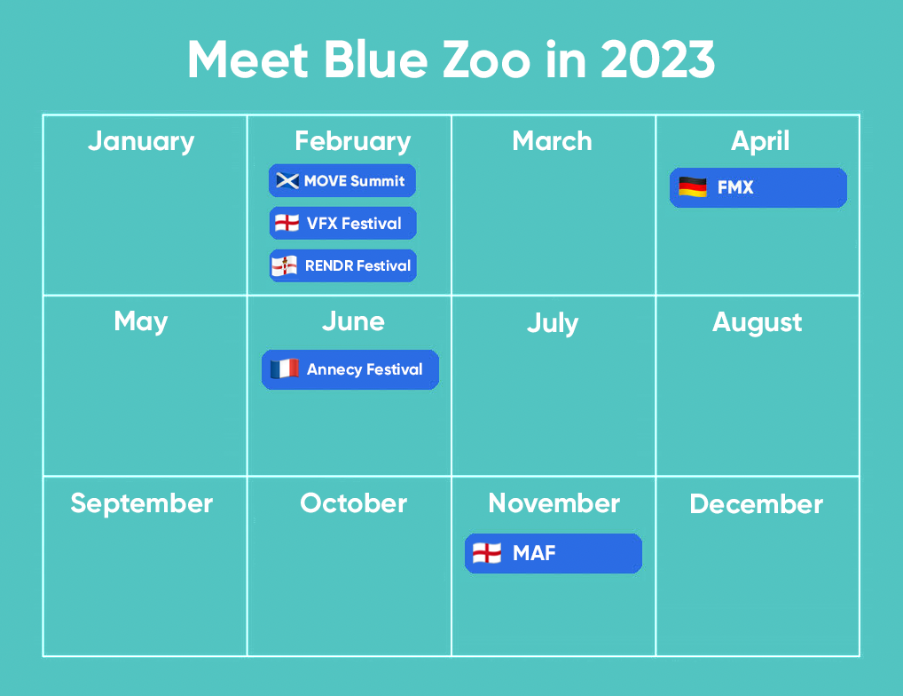 Meet Blue Zoo in 2023 by Blue Zoo Animation Studio, London UK