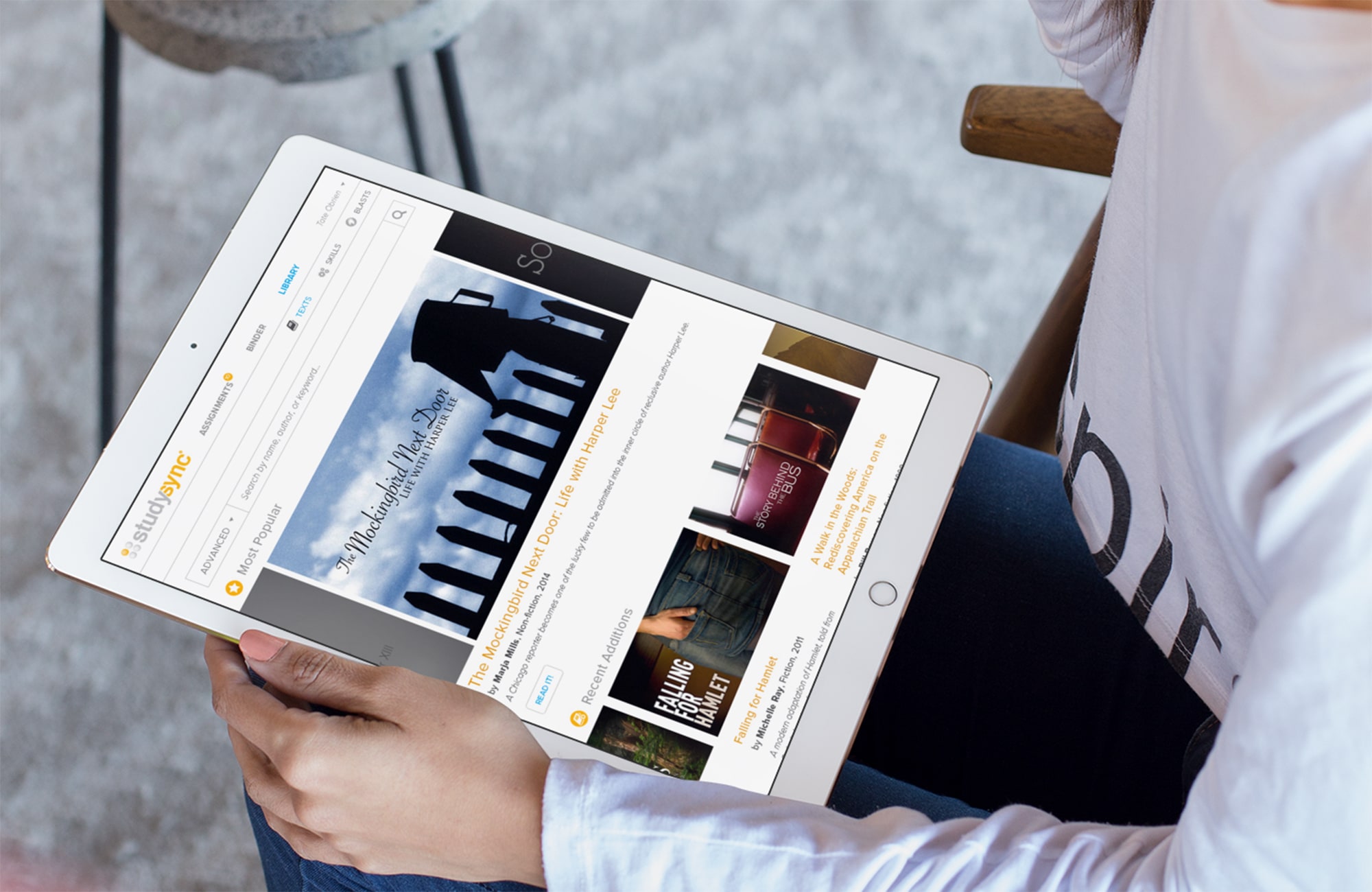 Sanders Design Co. LLC - Work Examples for StudySync