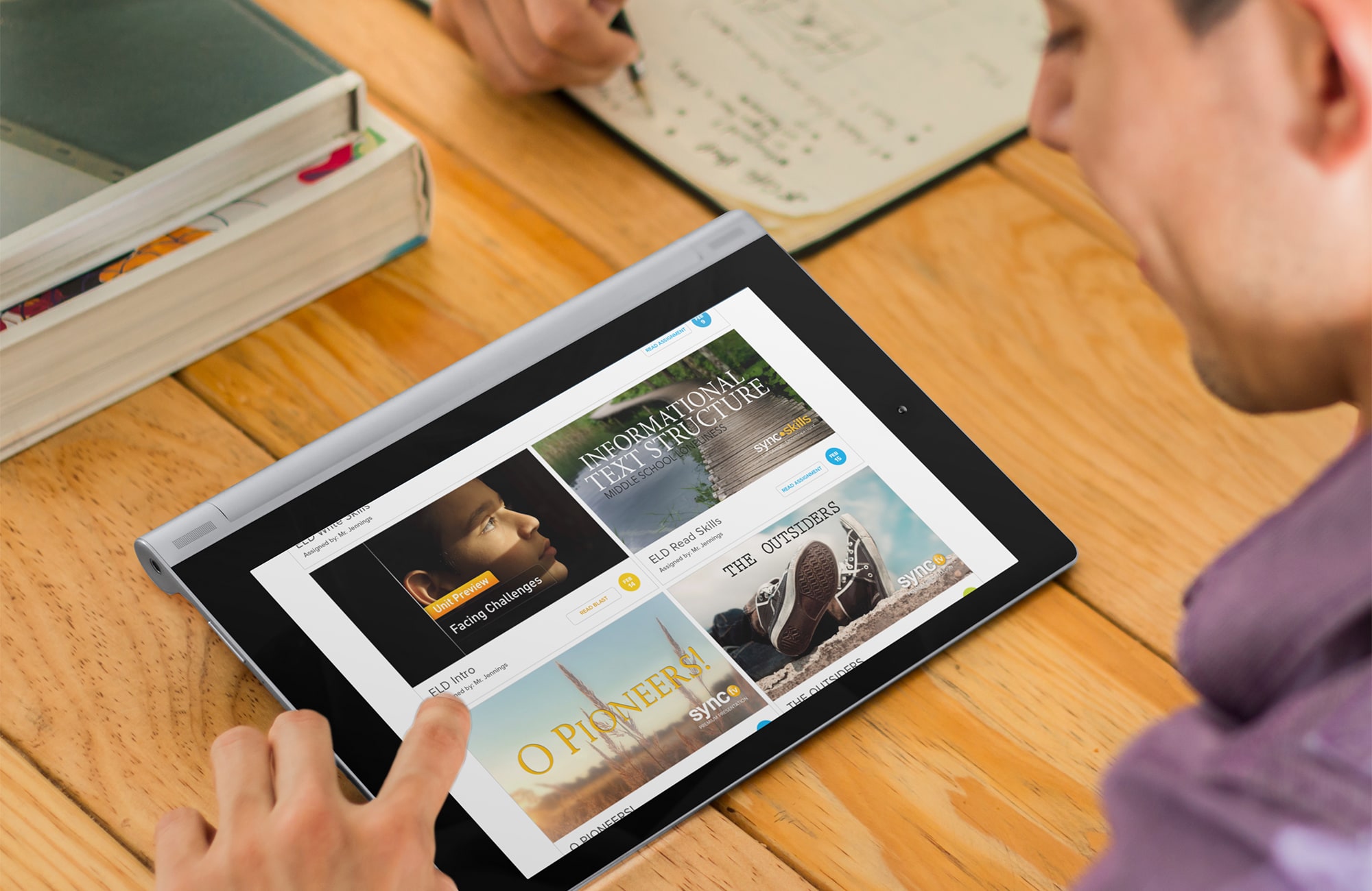 Sanders Design Co. LLC - Work Examples for StudySync