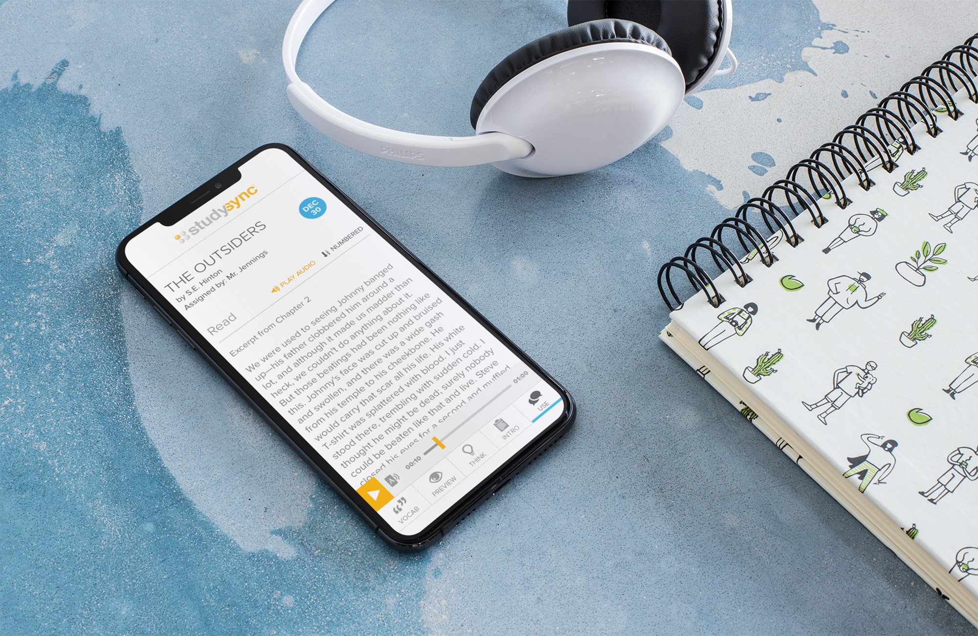 Sanders Design Co. LLC - Work Examples for StudySync