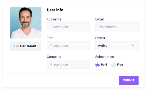 Intuitive internal tool builder | UI Bakery