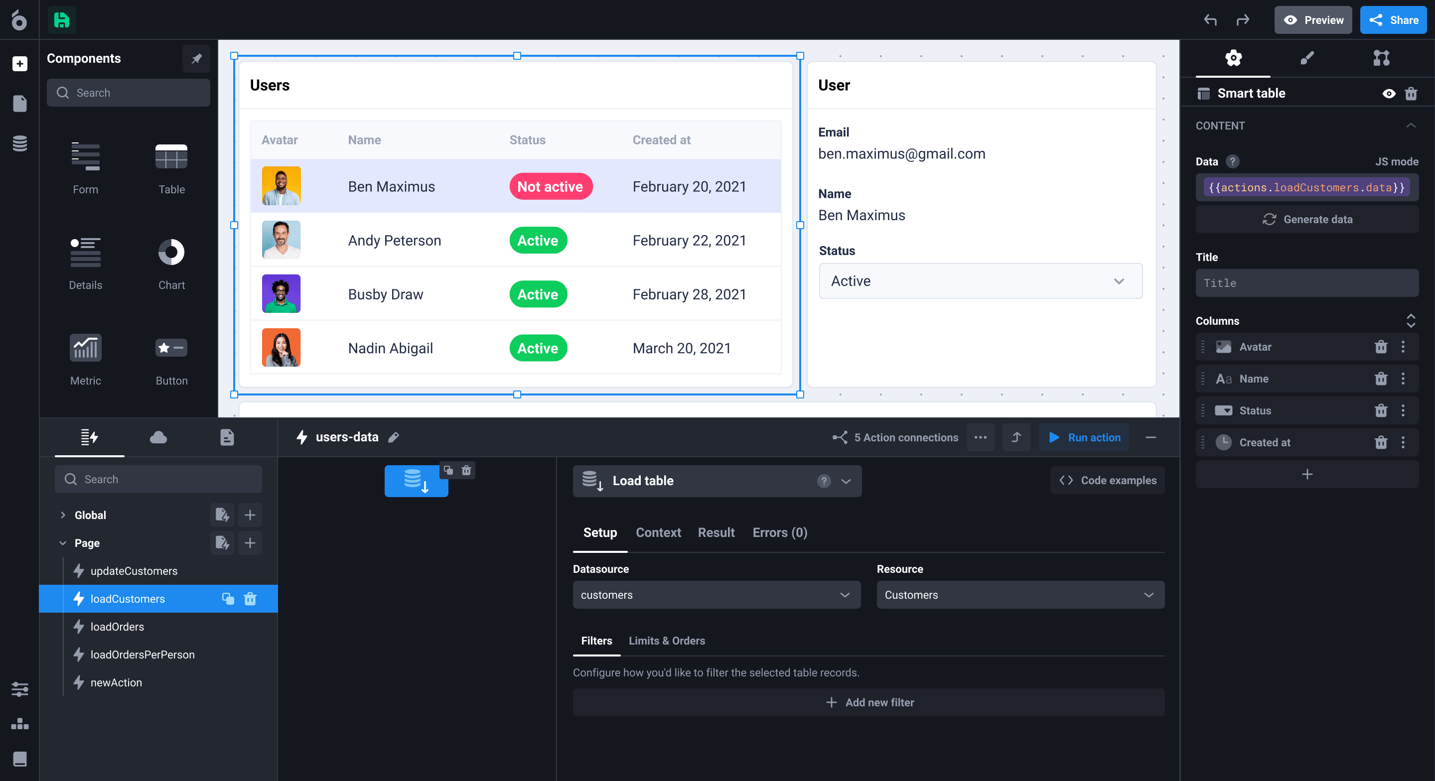 Low-code Platform For Internal Tools Building | UI Bakery