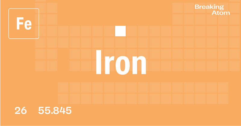 Iron (Fe) - Atomic Number 26