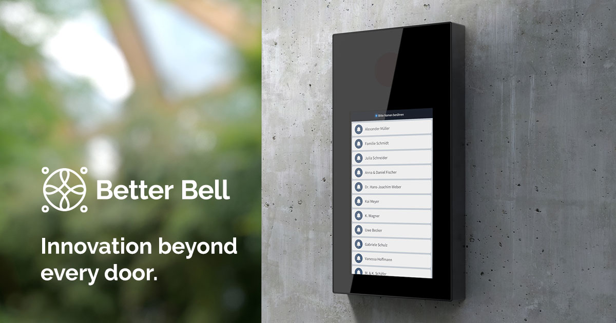Better Bell – Innovation beyond every door. Zukunft Gebäudetechnik ...