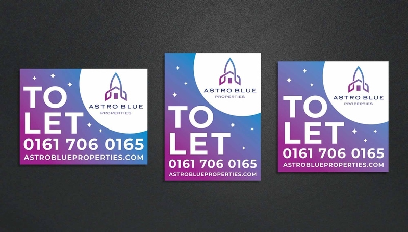 An identity design for Astro Blue Properties | Logo Geek