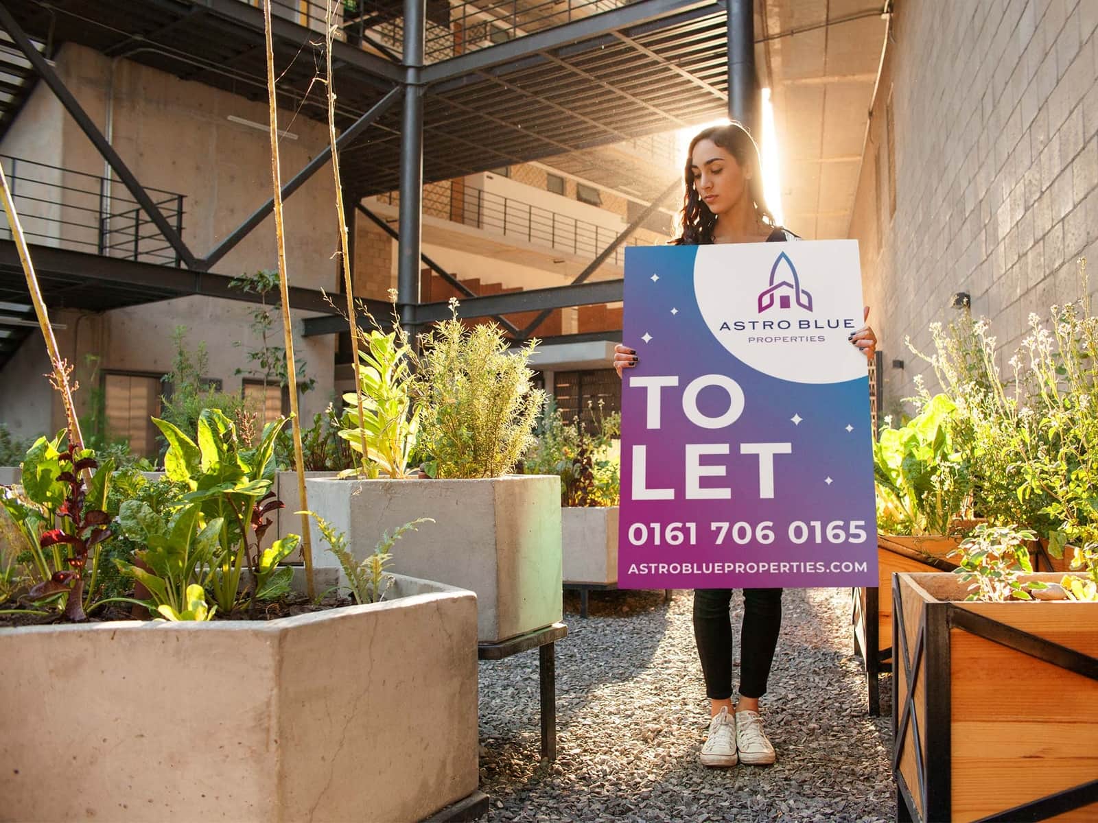 An identity design for Astro Blue Properties | Logo Geek