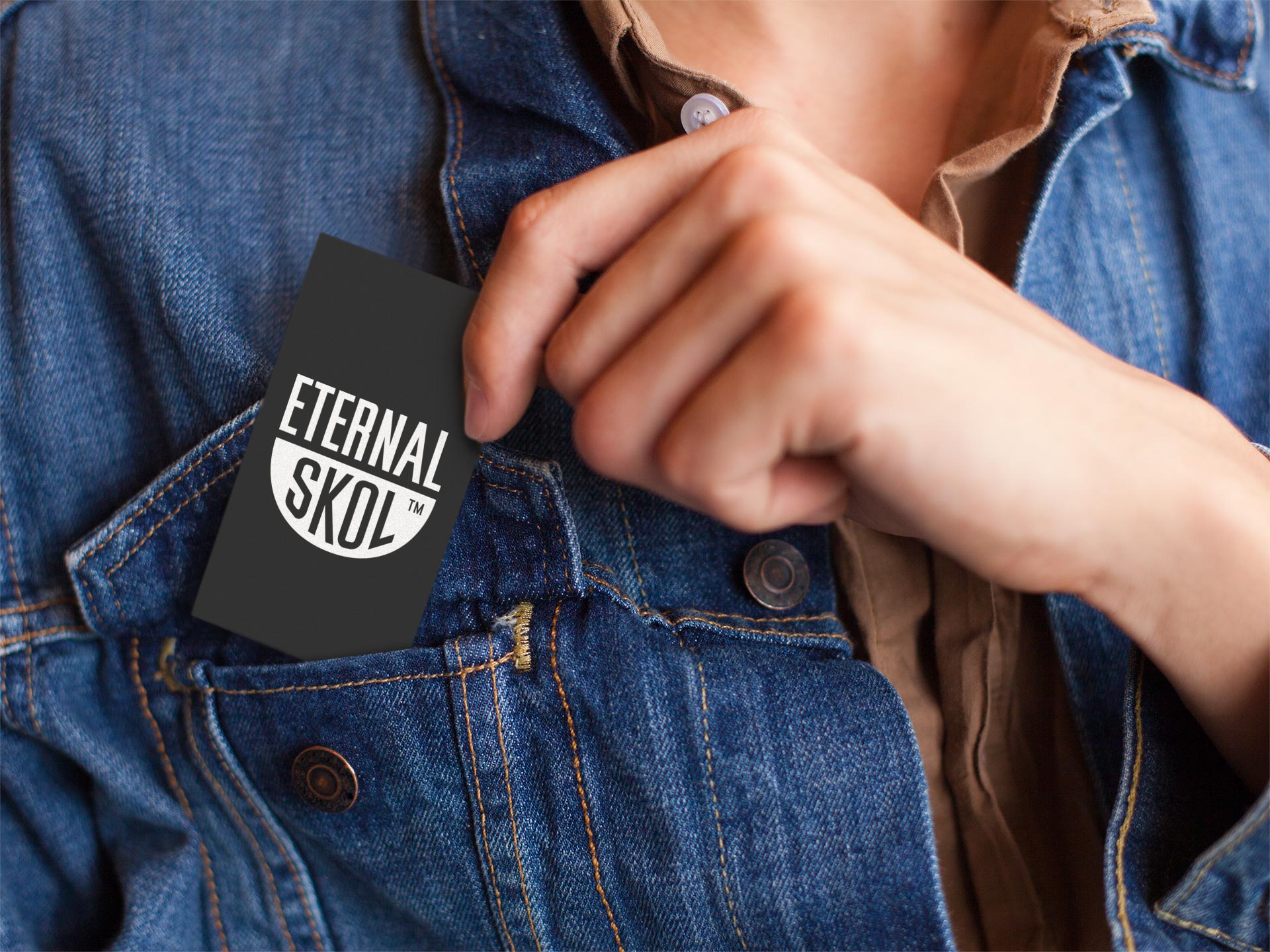 A New Logo For Urban Streetwear Brand Eternal Skol Logo Geek