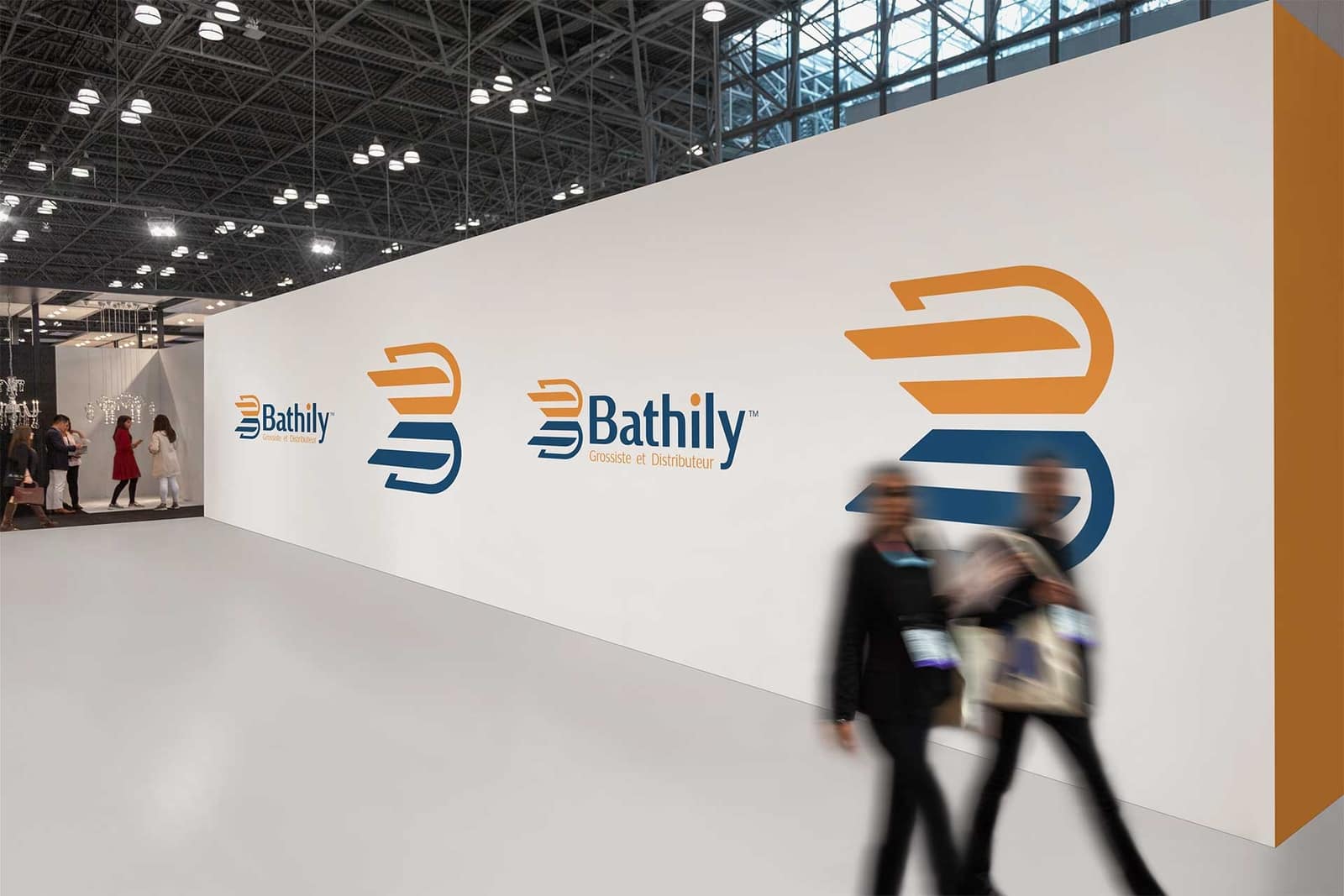Bathily Supply Chain Logo Design | Logo Geek