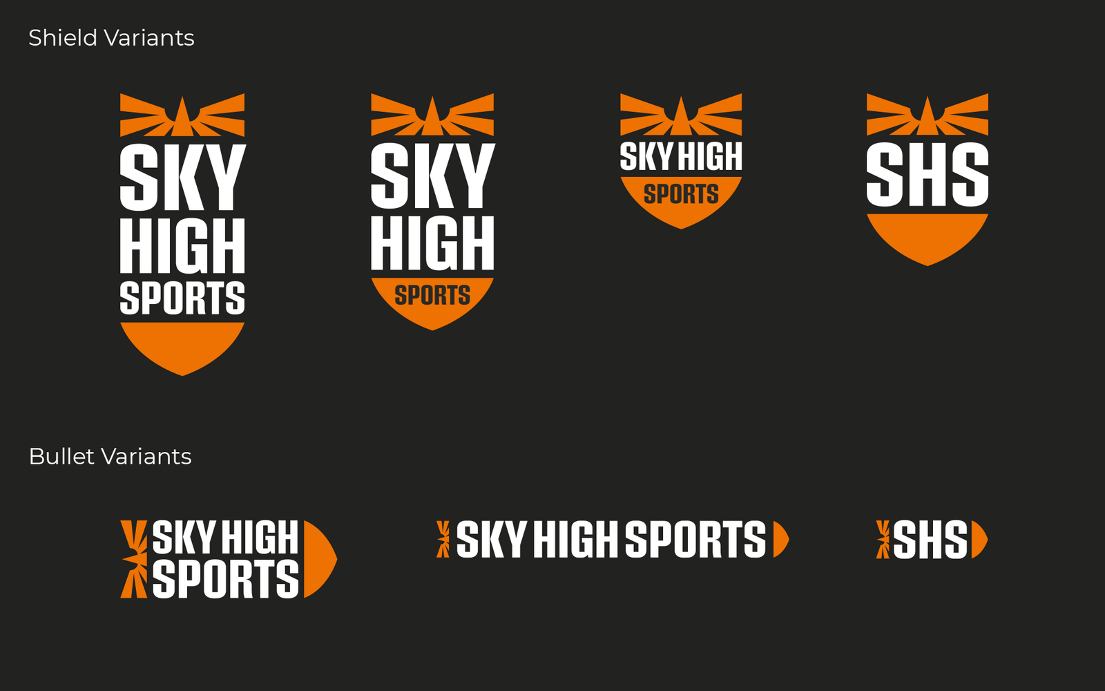 A New Logo & Identity System for Sky High Sports | Logo Geek