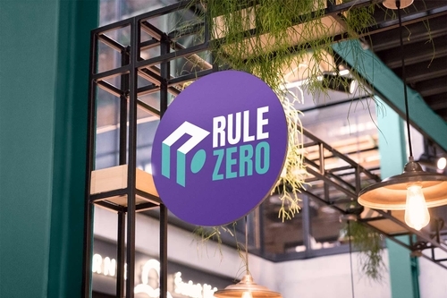 A Logo for East London Gaming Bar, Rule Zero | Logo Geek