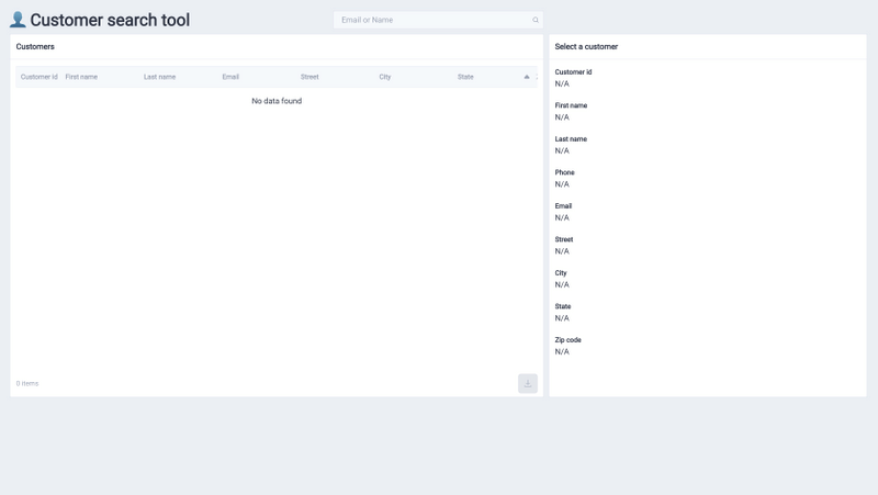Ready-made dashboards and templates for internal tools | UI Bakery