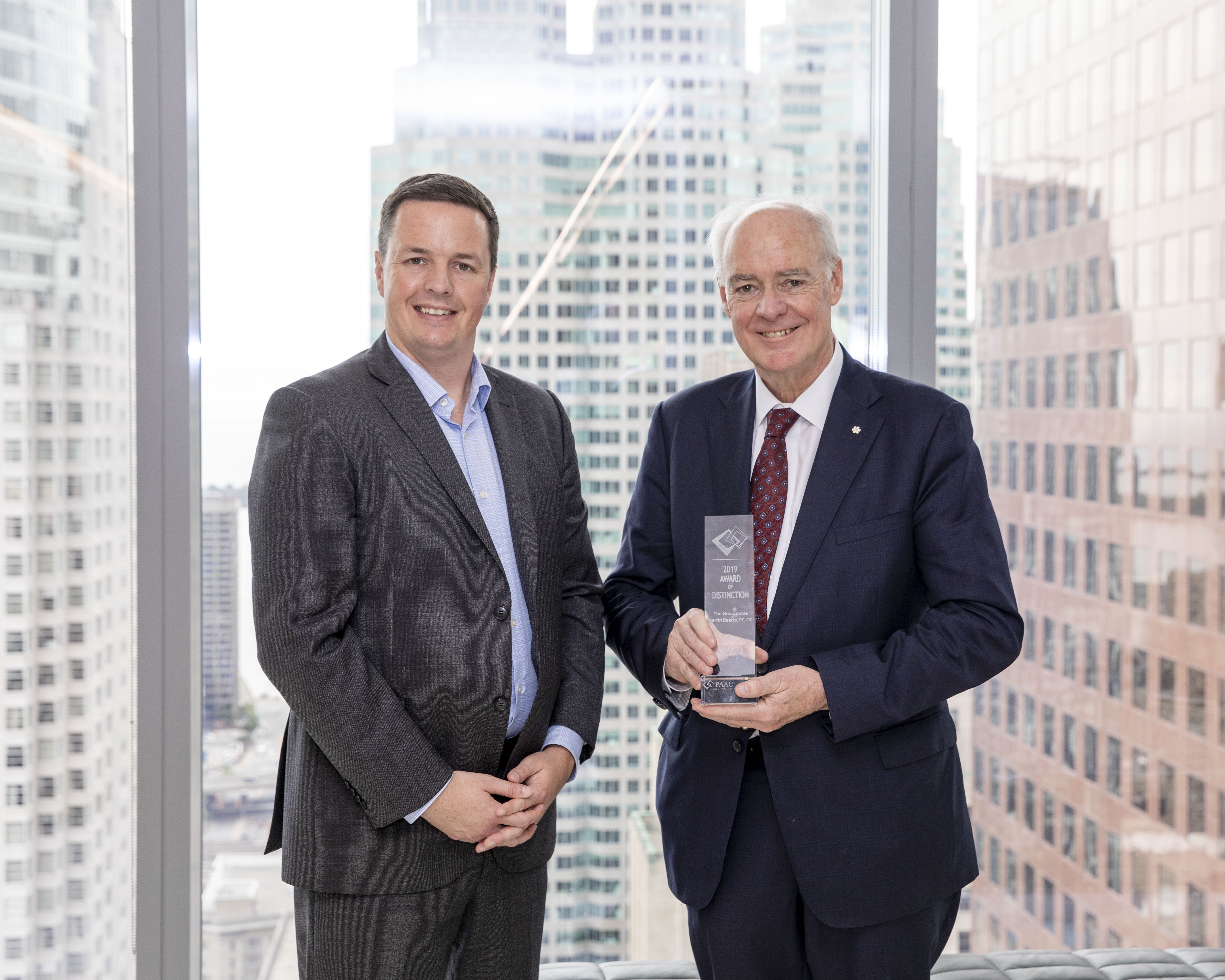 Perrin Beatty, 2019 PAAC Award of Distinction recipient: his inspiring ...