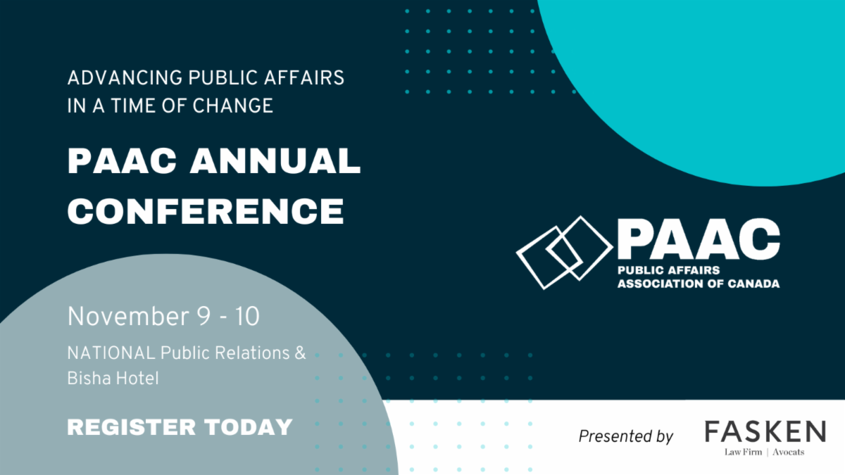 PAAC Annual Conference: Advancing Public Affairs in a Time of Change